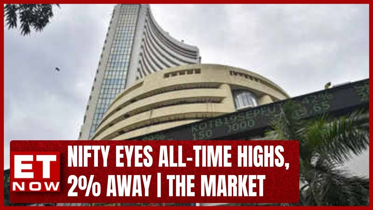 Nifty Eyes All-Time Highs , Just About 2 Per Cent Away With Resistance ...