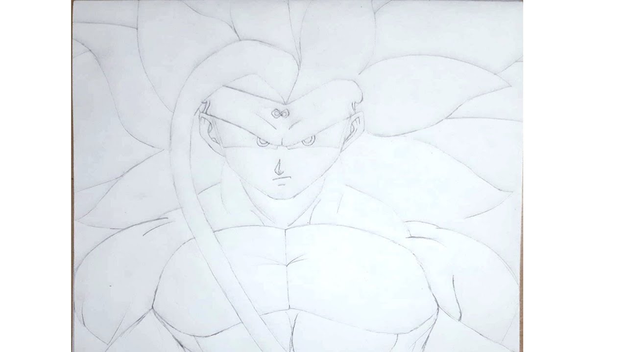 How To Draw Goku Super Saiyan Part-1|| How To Draw SSJ Step By Step ...