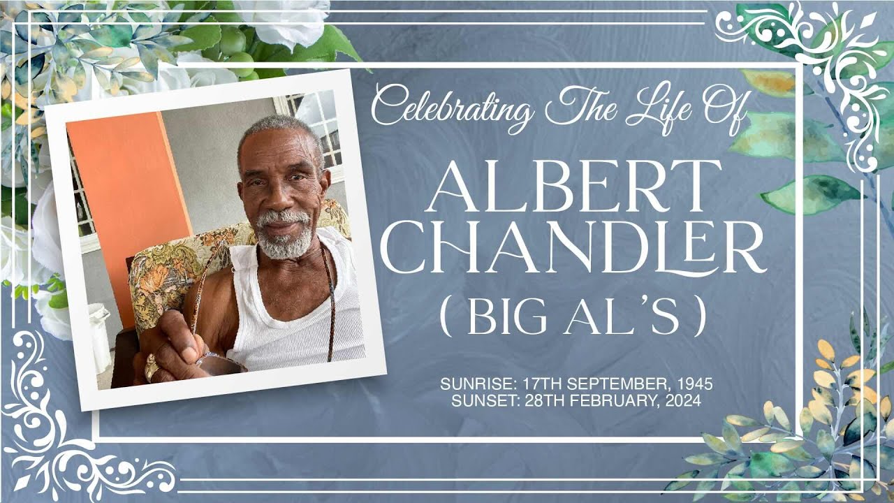 The Funeral Service of Albert Chandler (Big Al’s) - YouTube