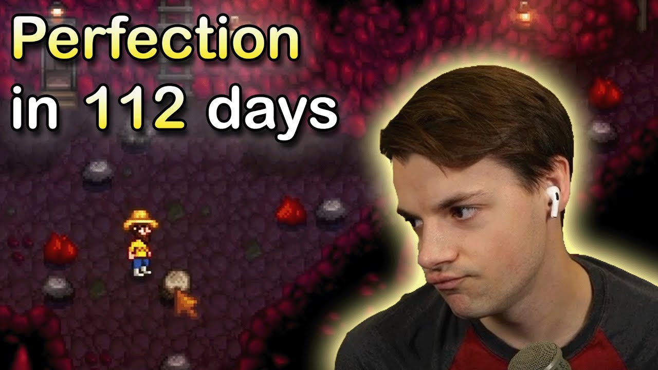 Stardew Valley Perfection in 1 YEAR ~MINING, FISHING, MINING, AND ...