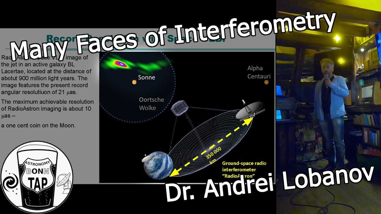 Dr Andrei Lobanov - Many faces of Interferometry - Astronomy on Tap ...