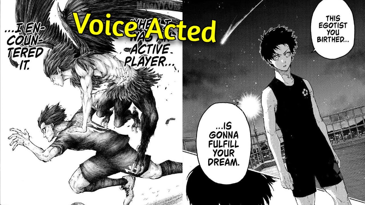 The Football GOD! Voice Acting Blue Lock Chapter 328 - God - YouTube