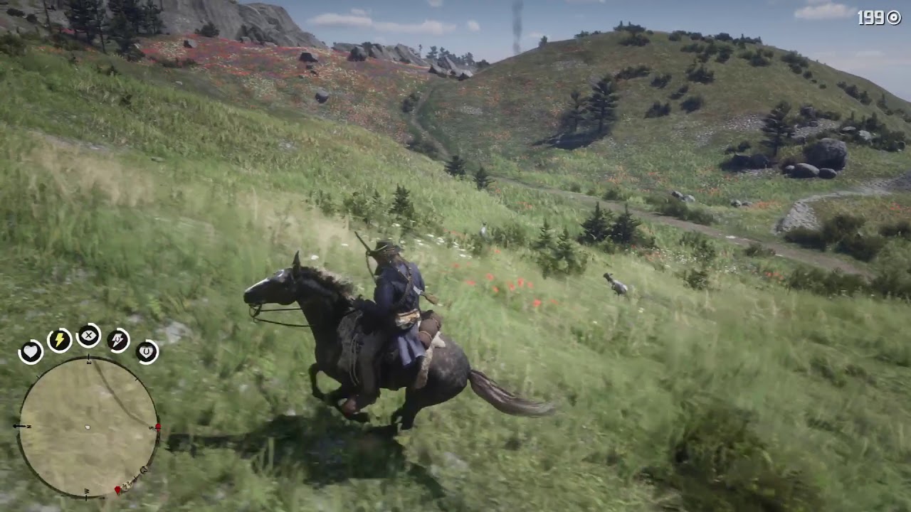 RDR2 Moose Hunting in Grizzlies East (map location in description ...