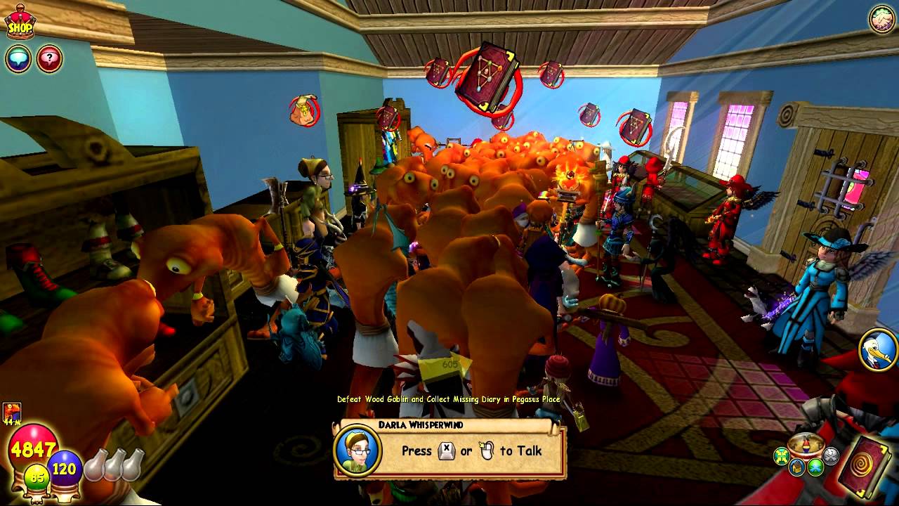Wizard101: 6k Meet and Greet - Mander Army! - YouTube