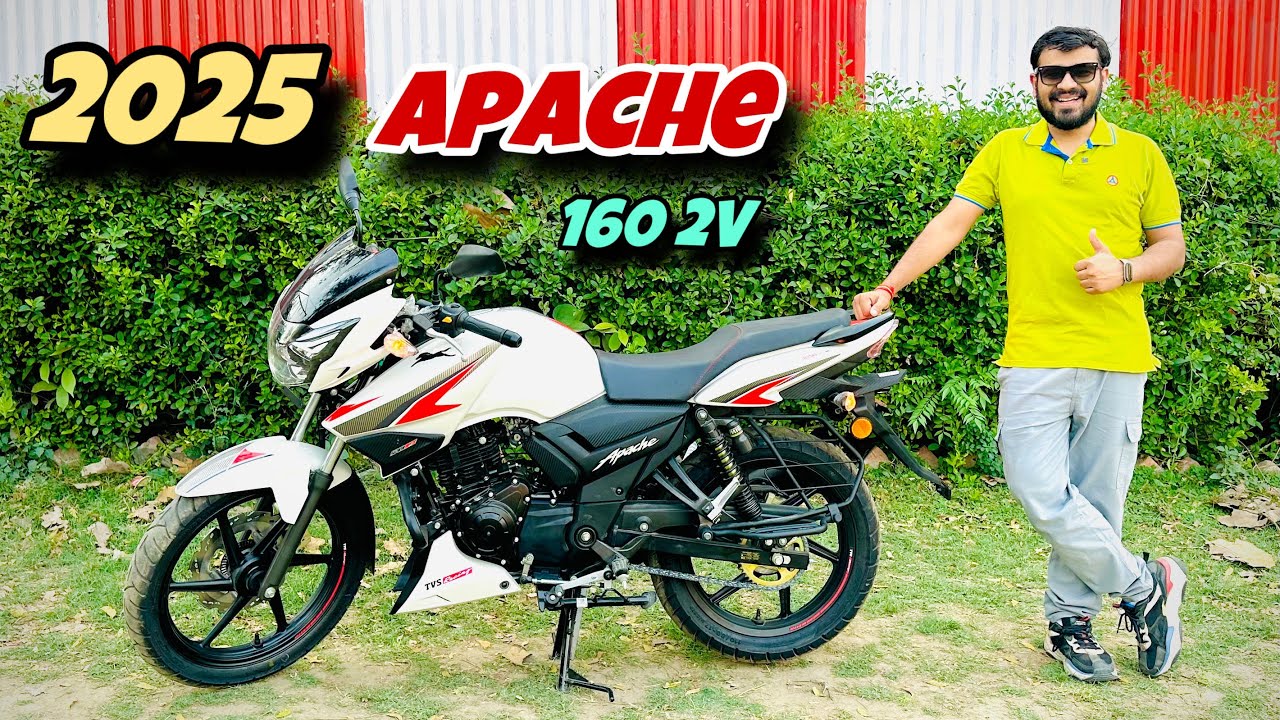 Tvs Apache RTR 160 2V 2025 🔥 New Update & Features || Detailed Review | Pulsar Killer 😲 - YouTube