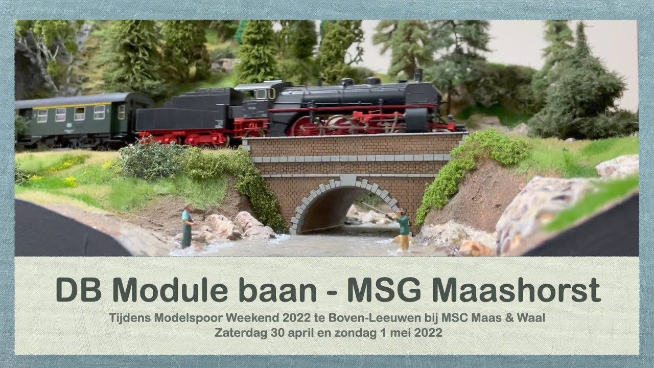 DB Module baan - MSG Maashorst - YouTube