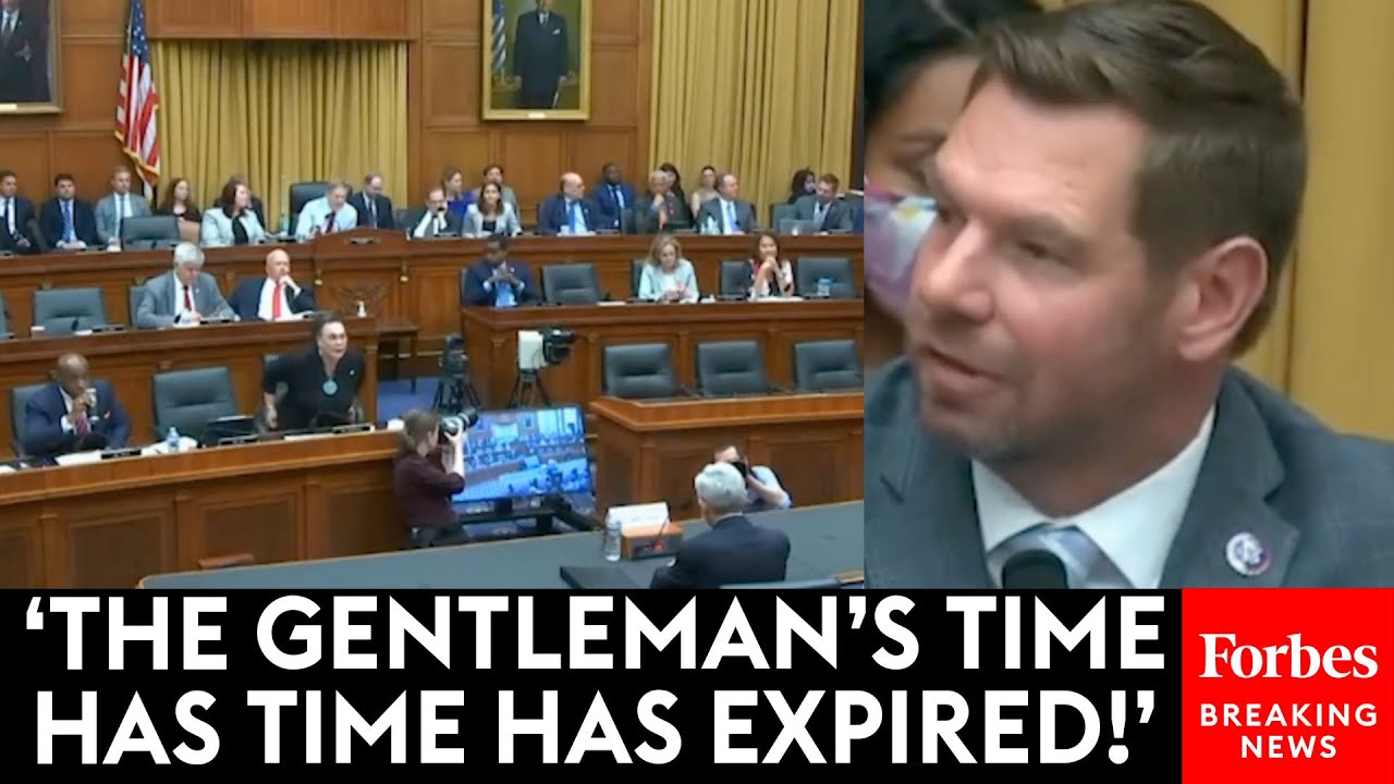 Jim Jordan Slams Gavel Repeatedly As Eric Swalwell Furiously Assails ...
