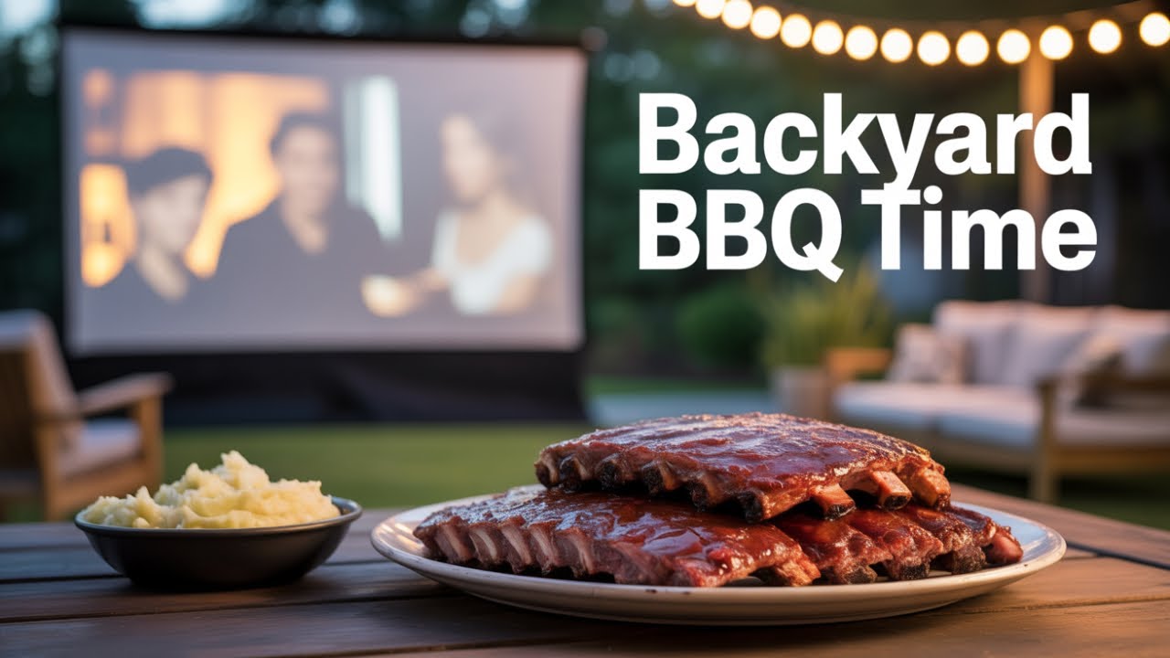 BBQ + Movies = The Ultimate Summer Night - YouTube