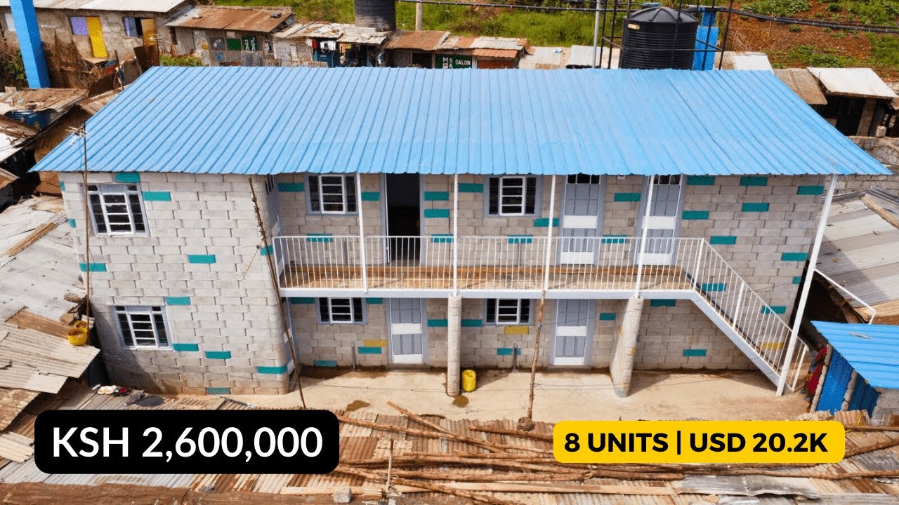 See How Twist Blocks Are Building a New Kibera – 8 Units Completed! - YouTube
