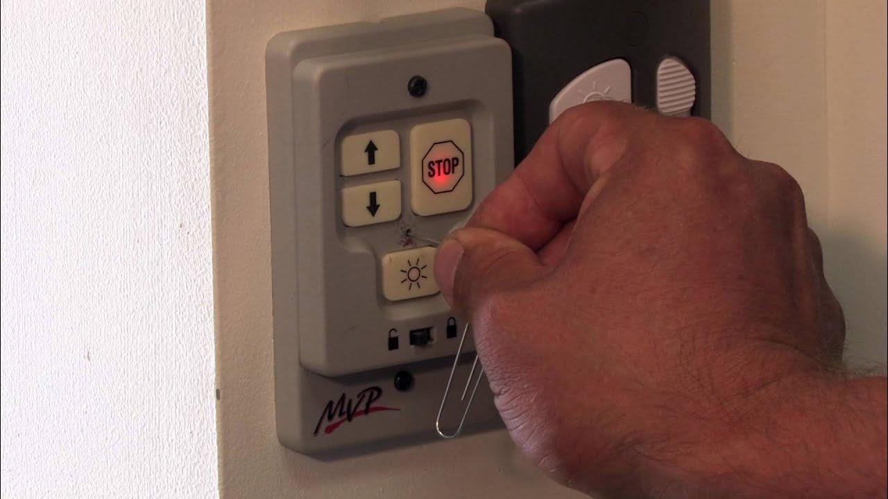 How to Program Your Garage Keyless Entry - YouTube