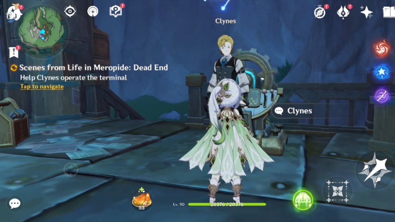 Help Clynes operate the terminal | Scenes from Life in Meropide: Dead ...