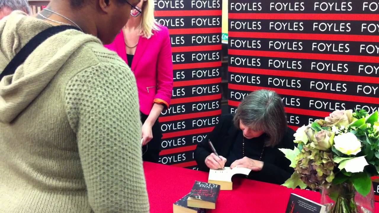 Anne Rice book signing in Foyles London 07 - YouTube