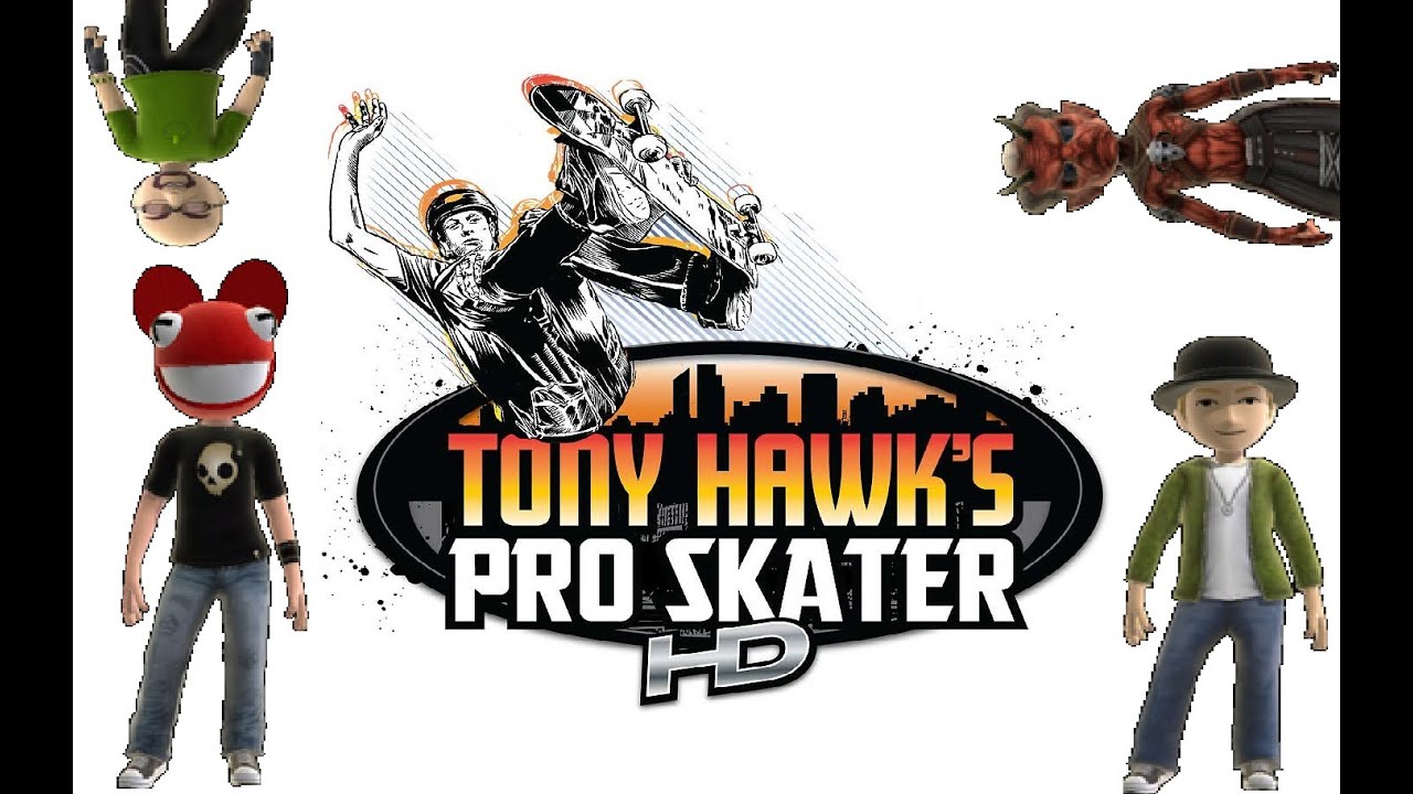 SKATEBOARDING AVATARS! - Tony Hawk's Pro Skater HD - YouTube