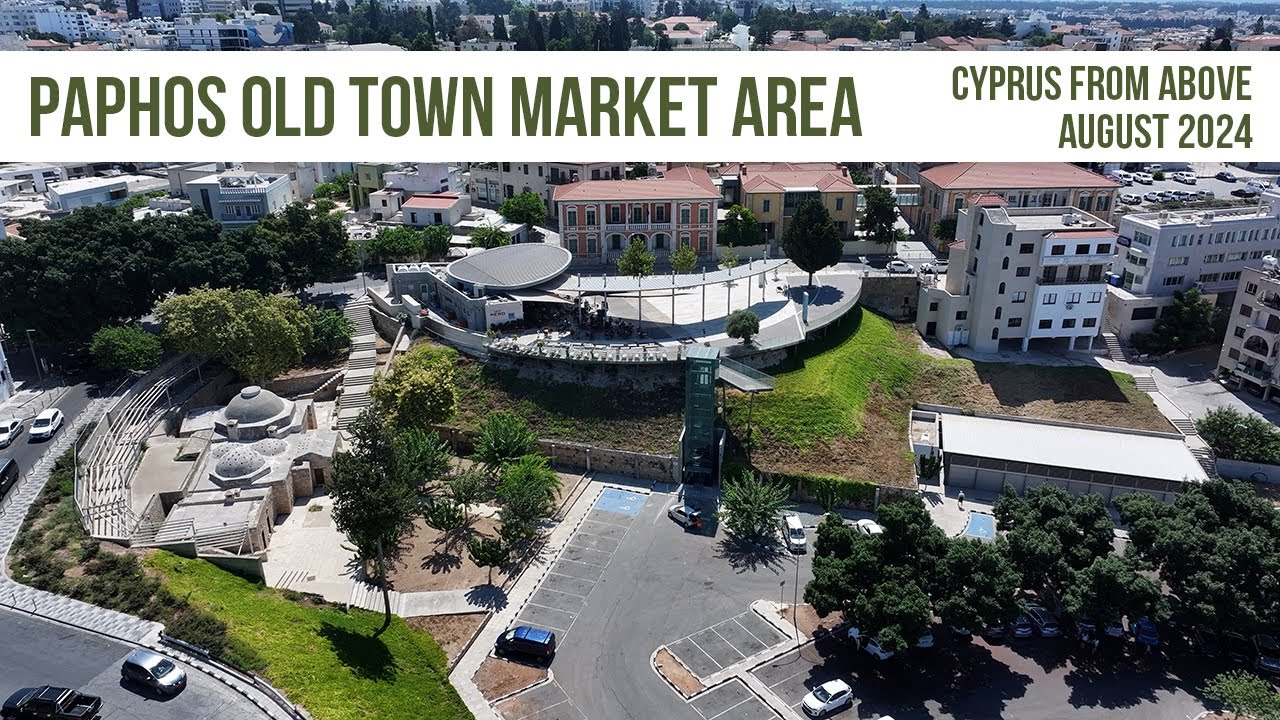 Paphos Old Town From Above - YouTube