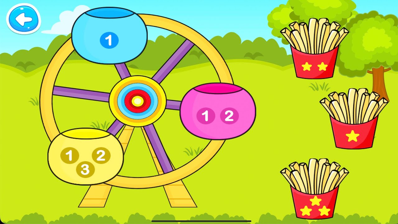 Sort by Number Game | Preschool activity - YouTube