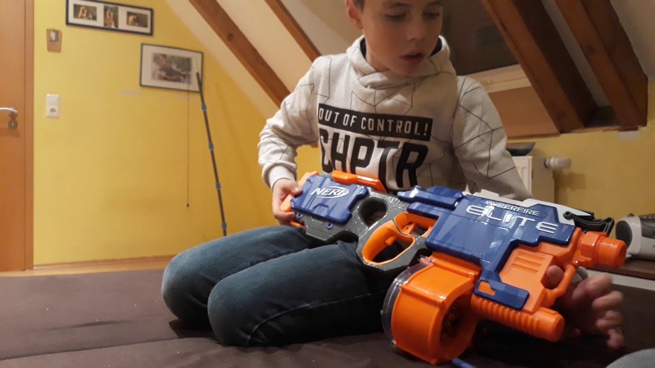 Nerf Hiper fire - YouTube