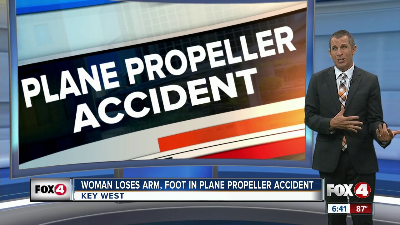 KEY WEST: Plane propeller accident - YouTube