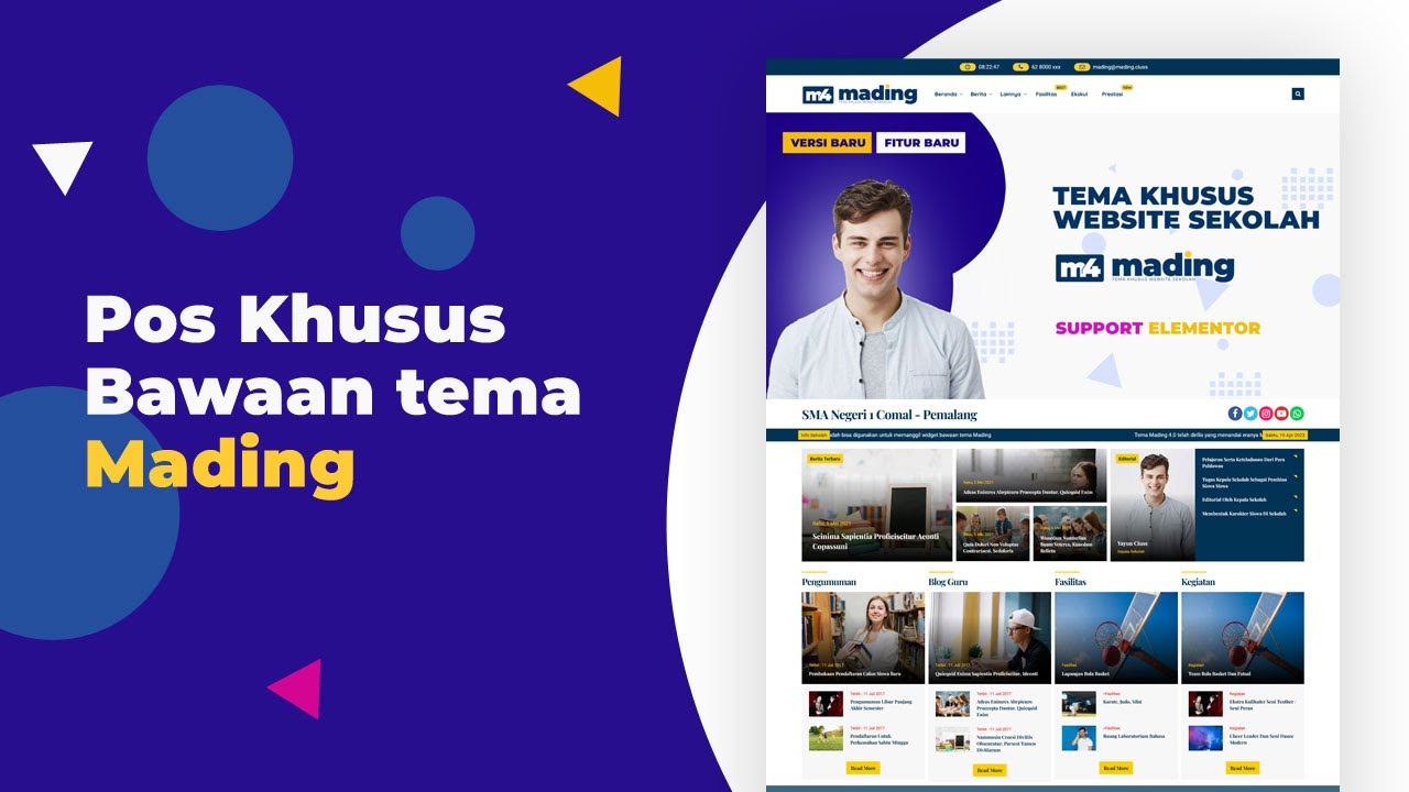 3 Pos Khusus Bawaan Tema Mading - YouTube