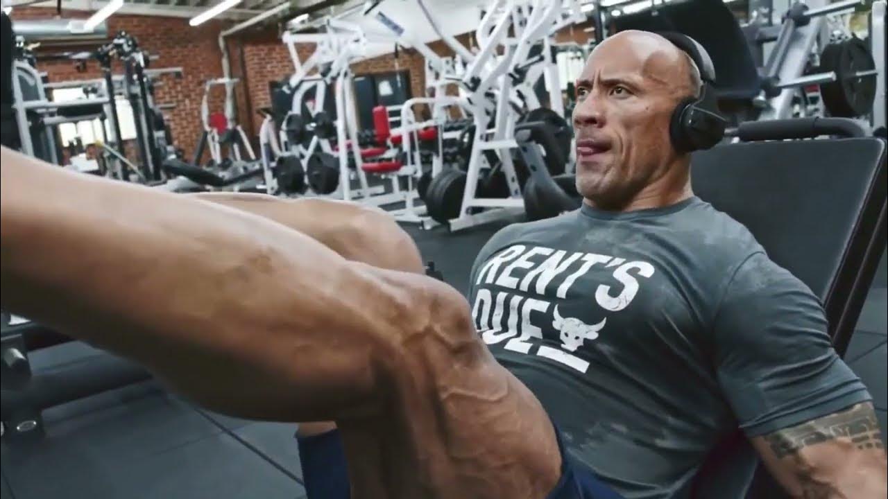 Workout Motivation Video 🔥 The Rock Gym Motivation 🔥 Never Give Up 🔥 No ...