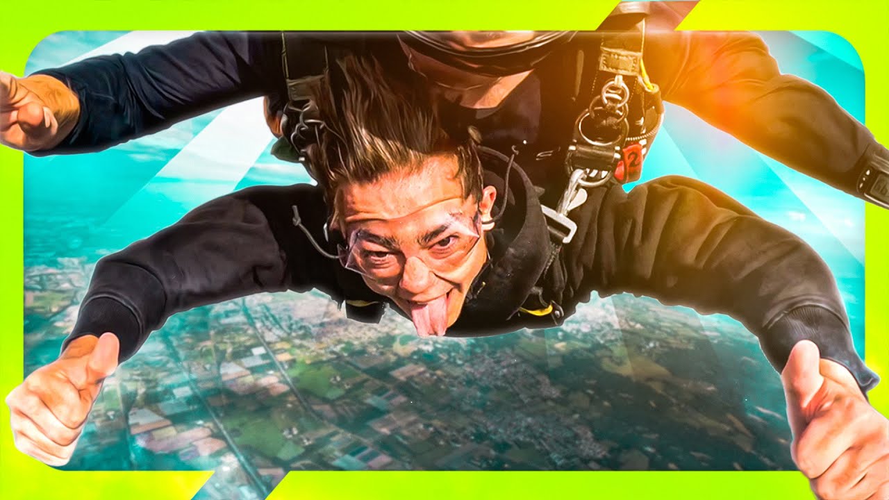 ROBIN GAAT PARACHUTE SPRINGEN! || Cross Jumps - YouTube