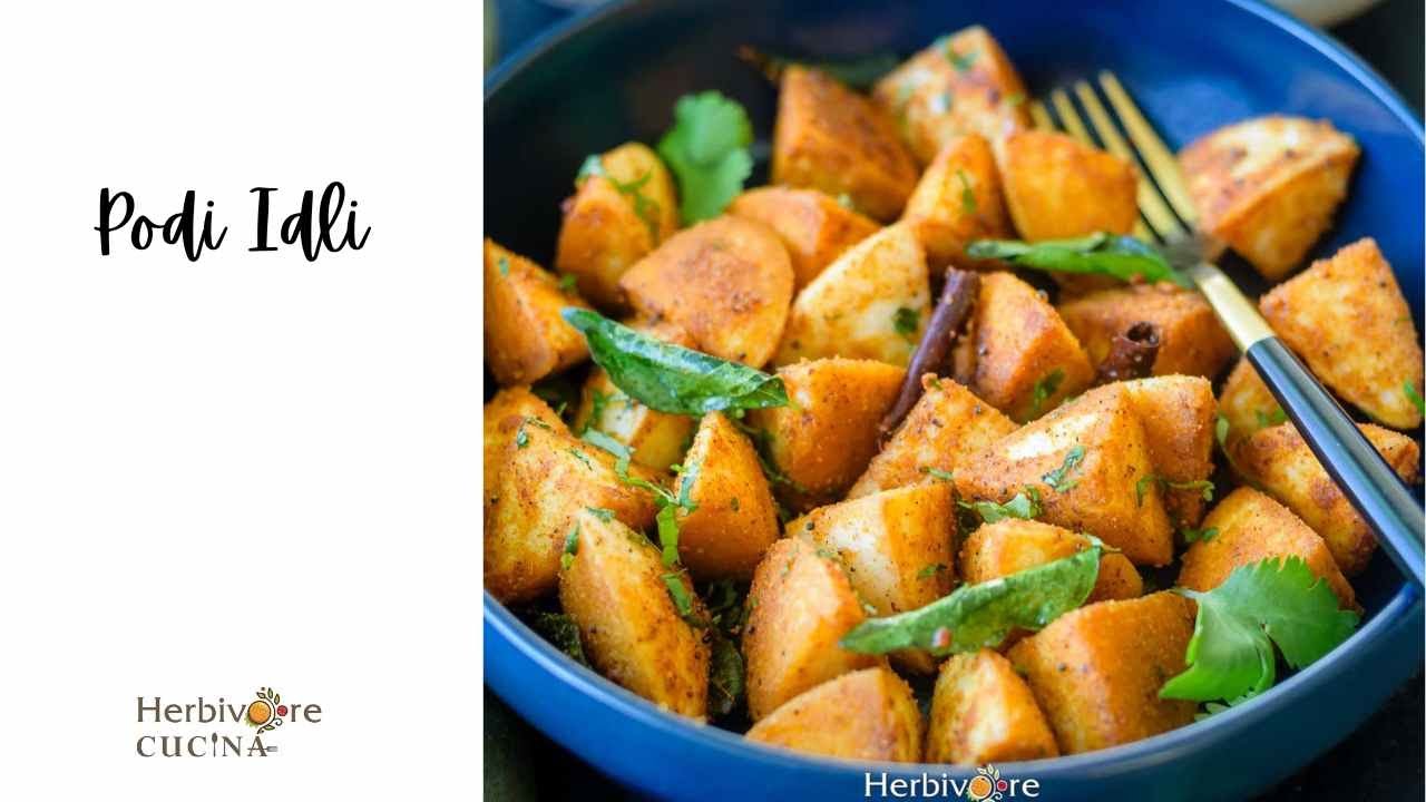 Quick and Easy Podi Idli - YouTube