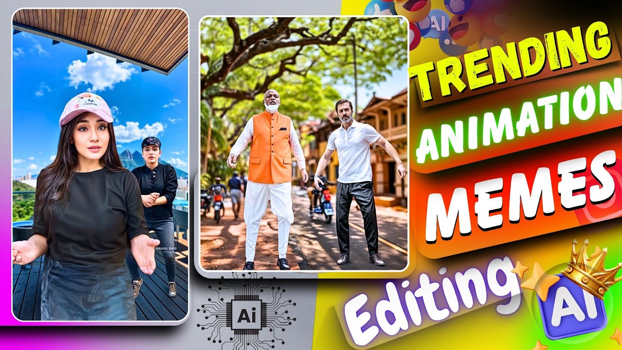 How To Make Ai Animation Memes | Instagram Trending Ai Animation Memes ...