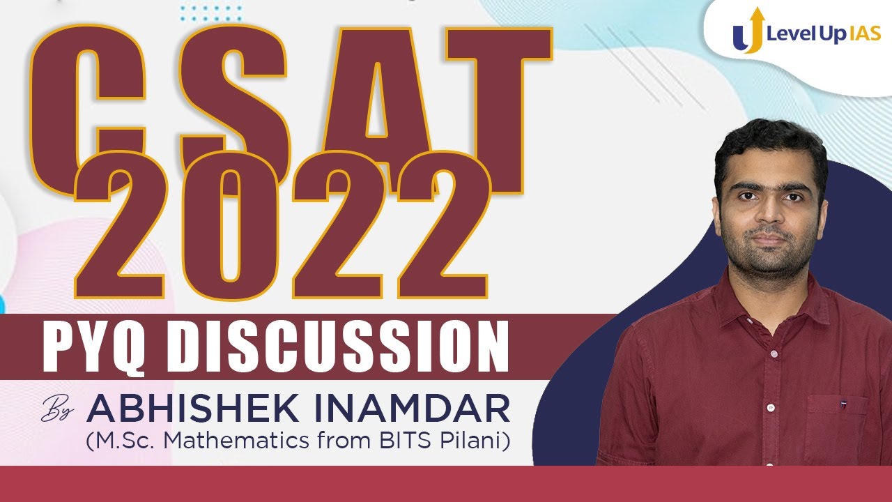 UPSC Prelims 2022 | GS Paper 2 CSAT | Previous Year Questions ...