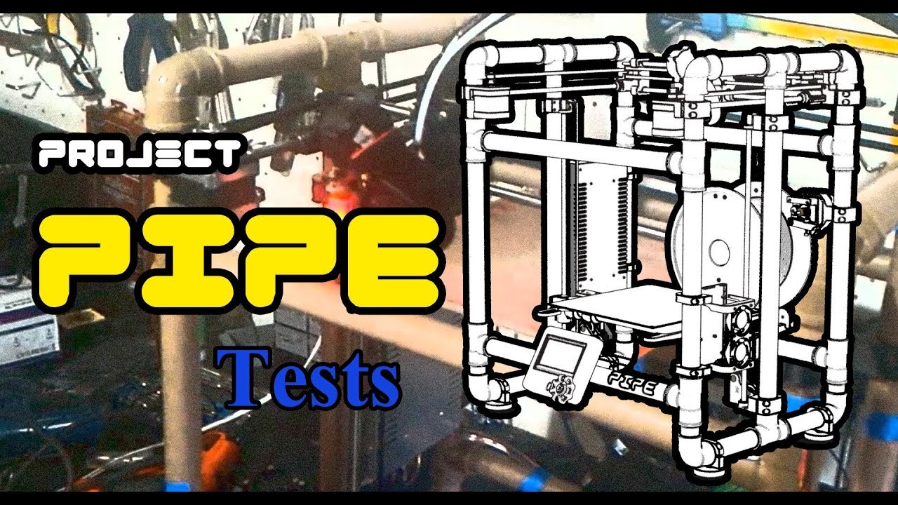 3D printer PIPE TESTS - YouTube
