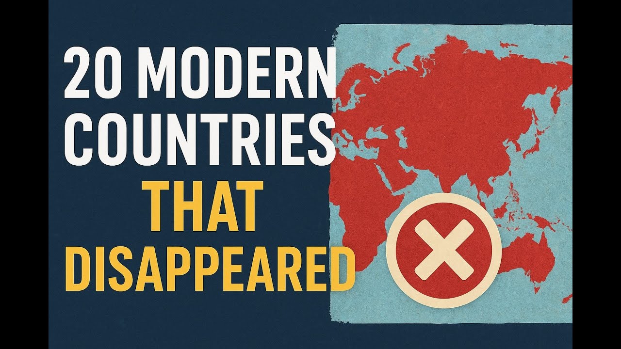 20 Countries That Disappeared From Maps - YouTube