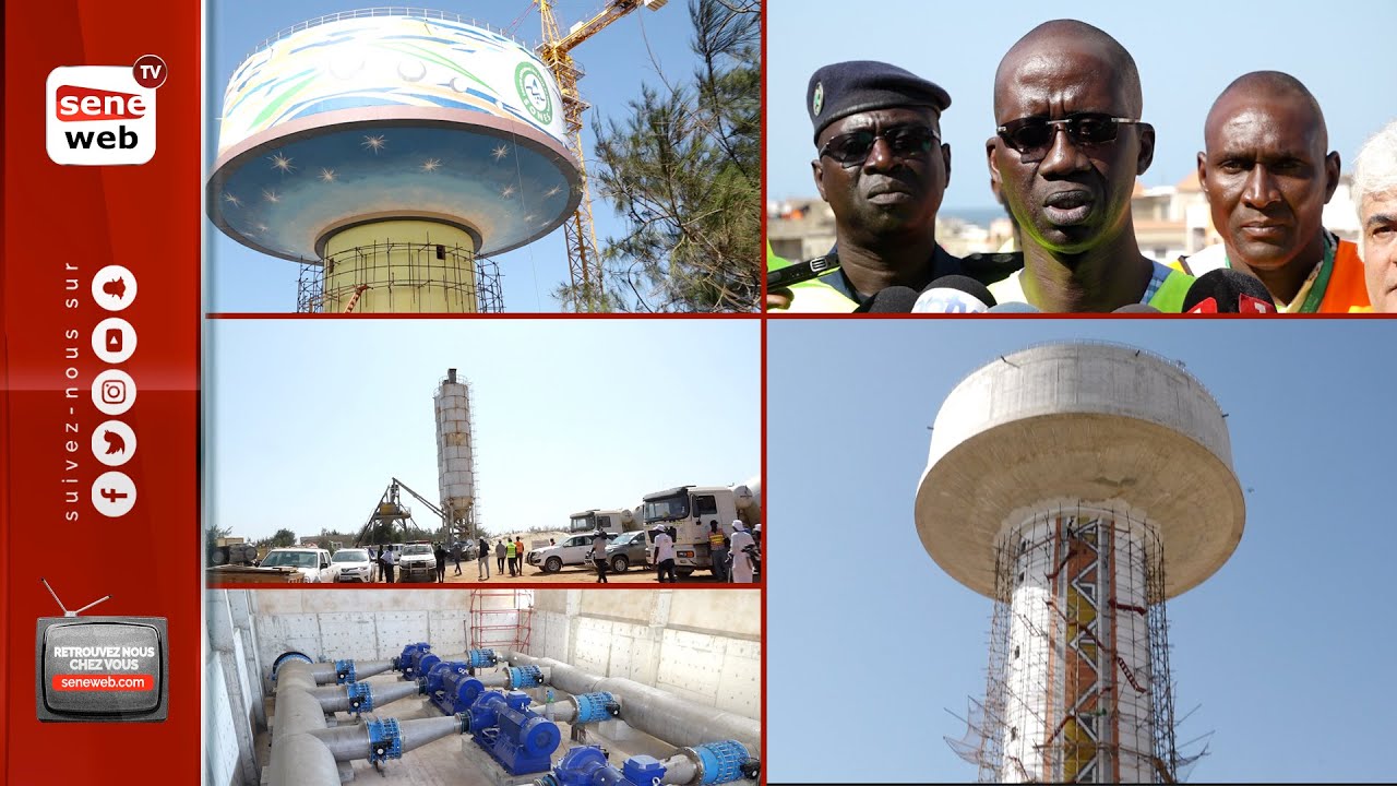 SONES : Visite de Charles Fall sur les travaux d’ouvrages hydrauliques ...