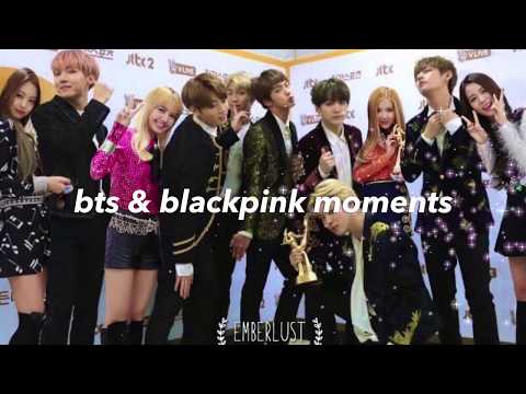 BTS - BLACKPİNK Moments (part 1)❤❤