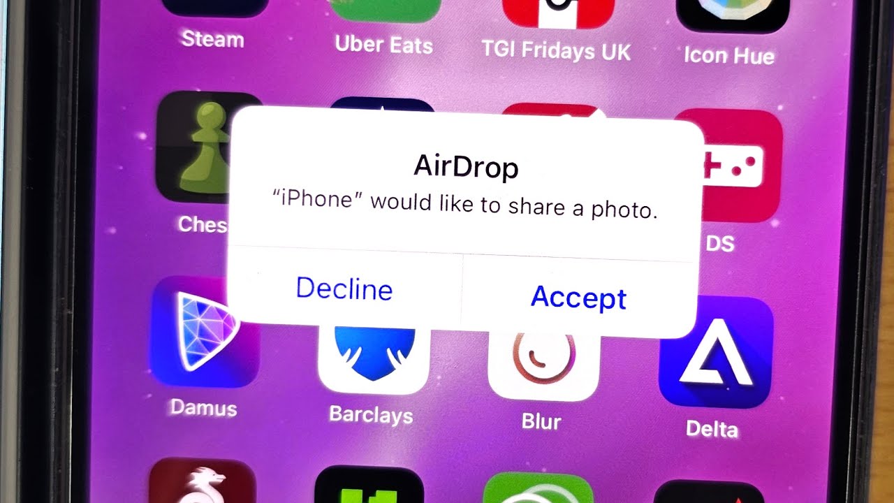 ANY iPhone How To Accept AirDrop! - YouTube