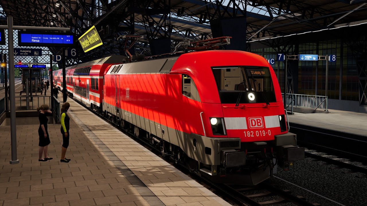Train Sim World 2 - Rush Hour | Nahverkehr Dresden and DB BR182! - YouTube