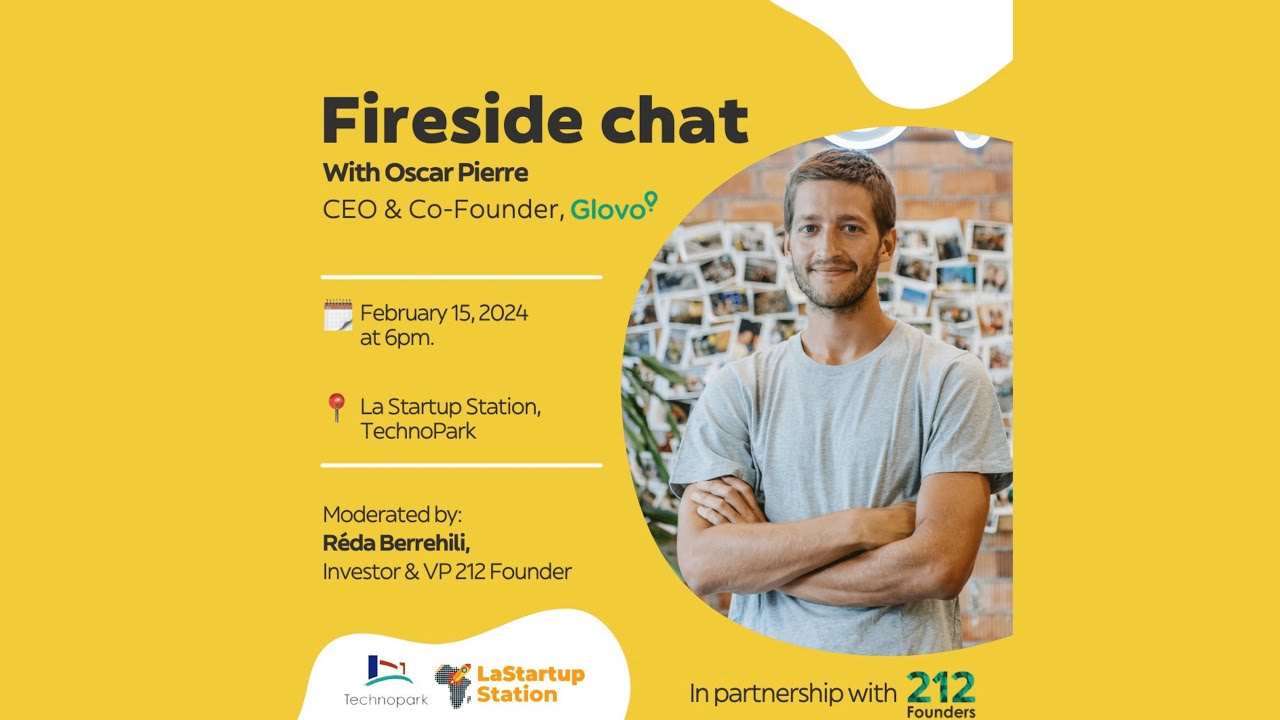 Fireside chat : With Oscar Pierre CEO & Co-founder, Glovo - YouTube