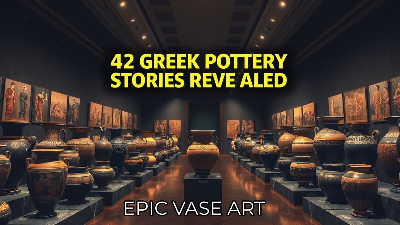 42 Ancient Greek Pottery MASTERPIECES – The Stories Hidden in Every ...