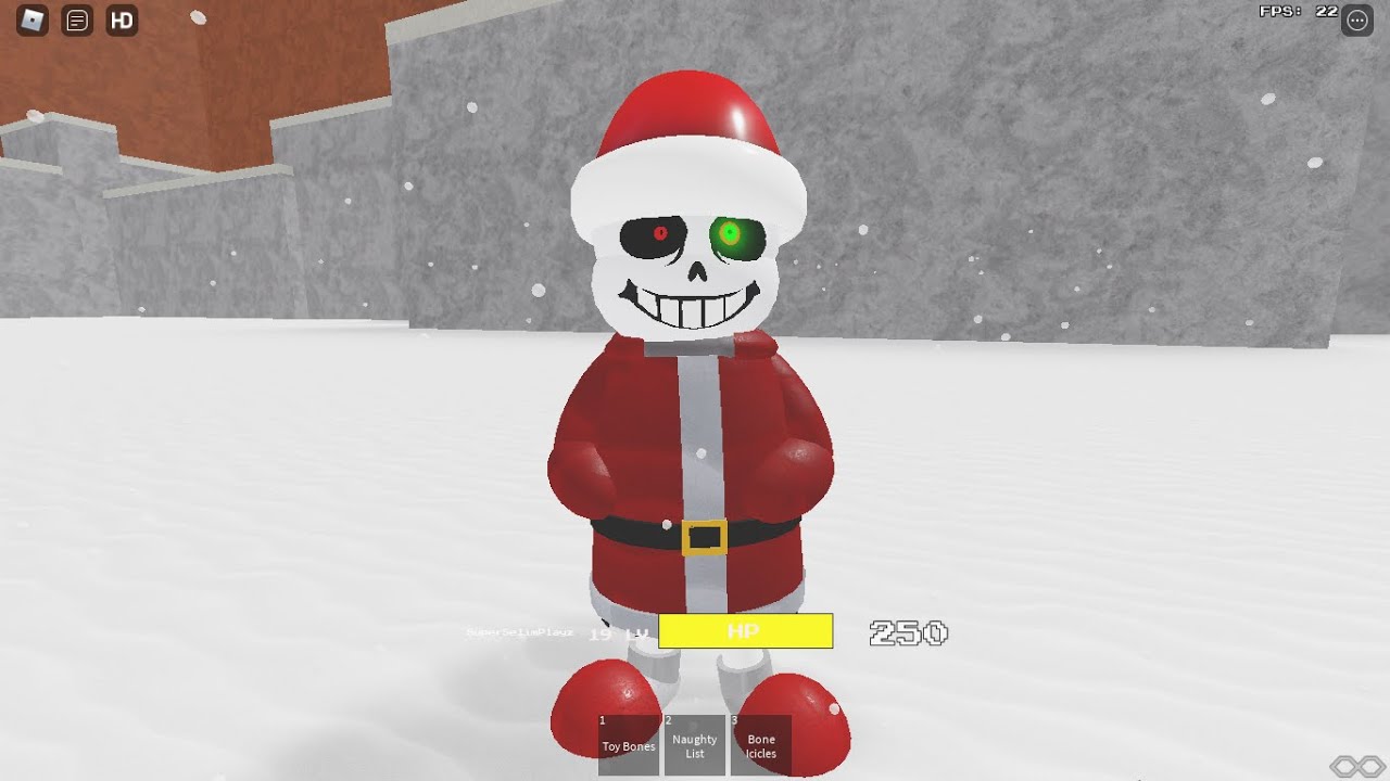 [Roblox]Undertale The Dusted Au ( How To Get Santa Sans And Showcase ...
