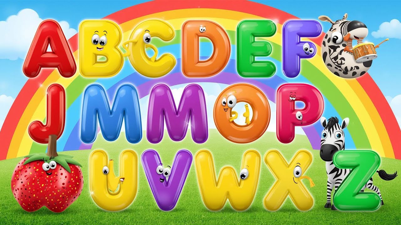 ABC Learning Video 📚 | A to Z Alphabet Song for Kids - YouTube