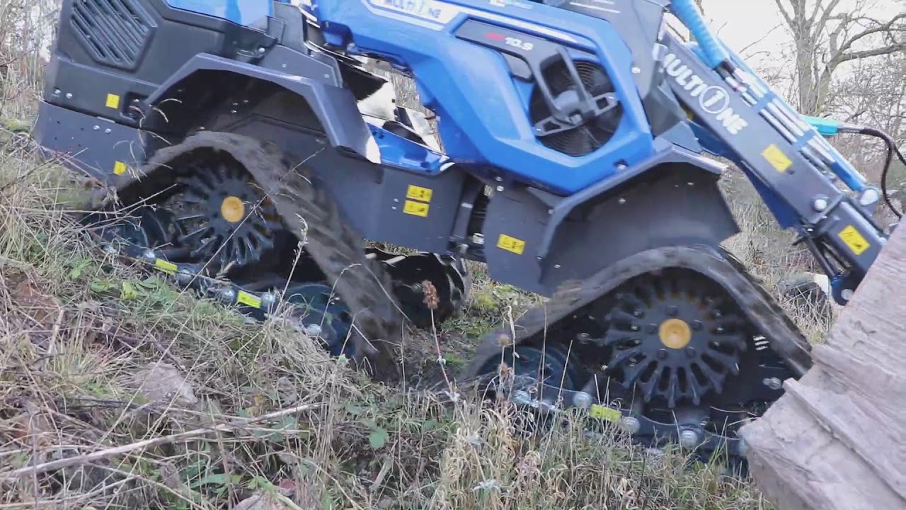 Tracked Drive for Ultimate Stability & Traction, from MultiOne Compact ...