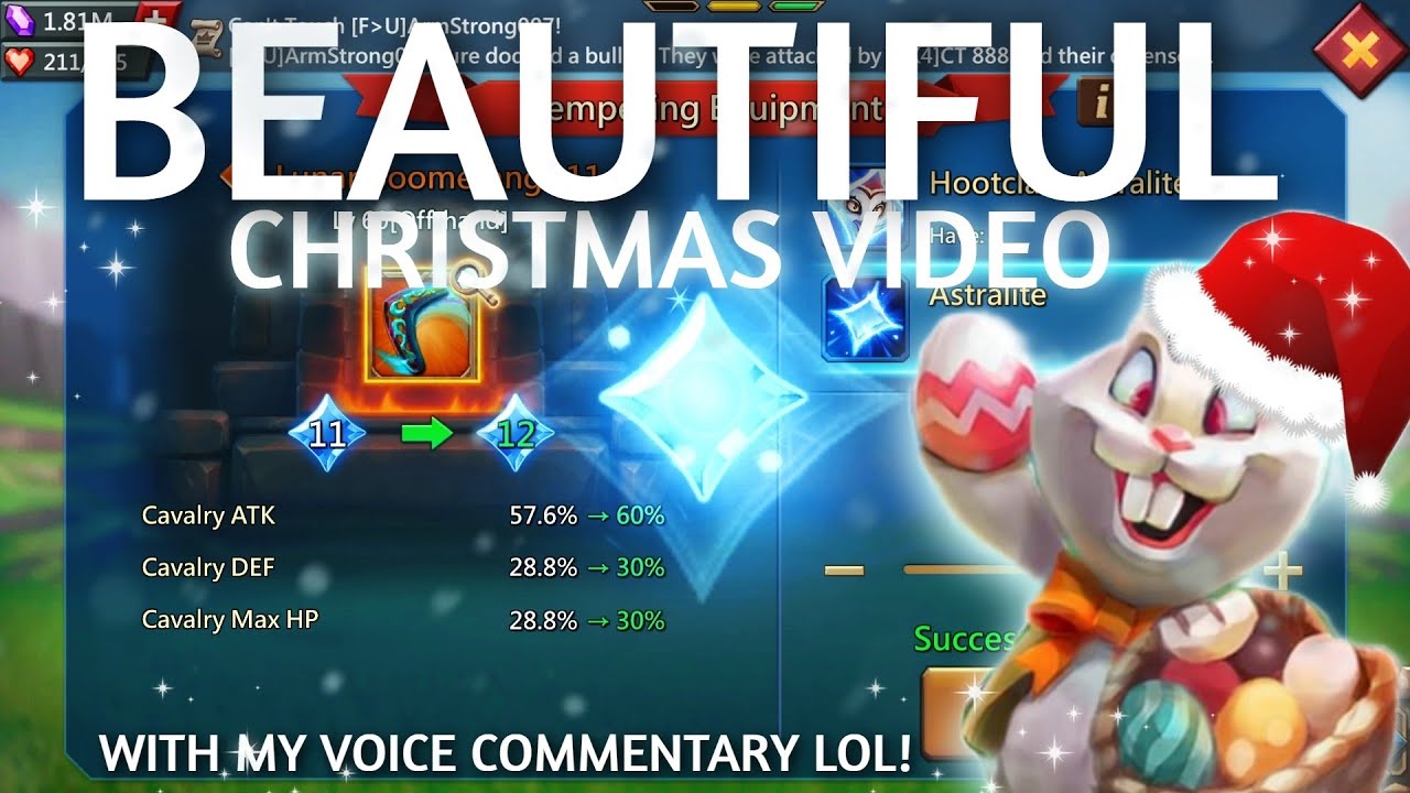 BEAUTIFUL CHRISTMAS VIDEO 🎄🤶🤣 - Lords Mobile - YouTube
