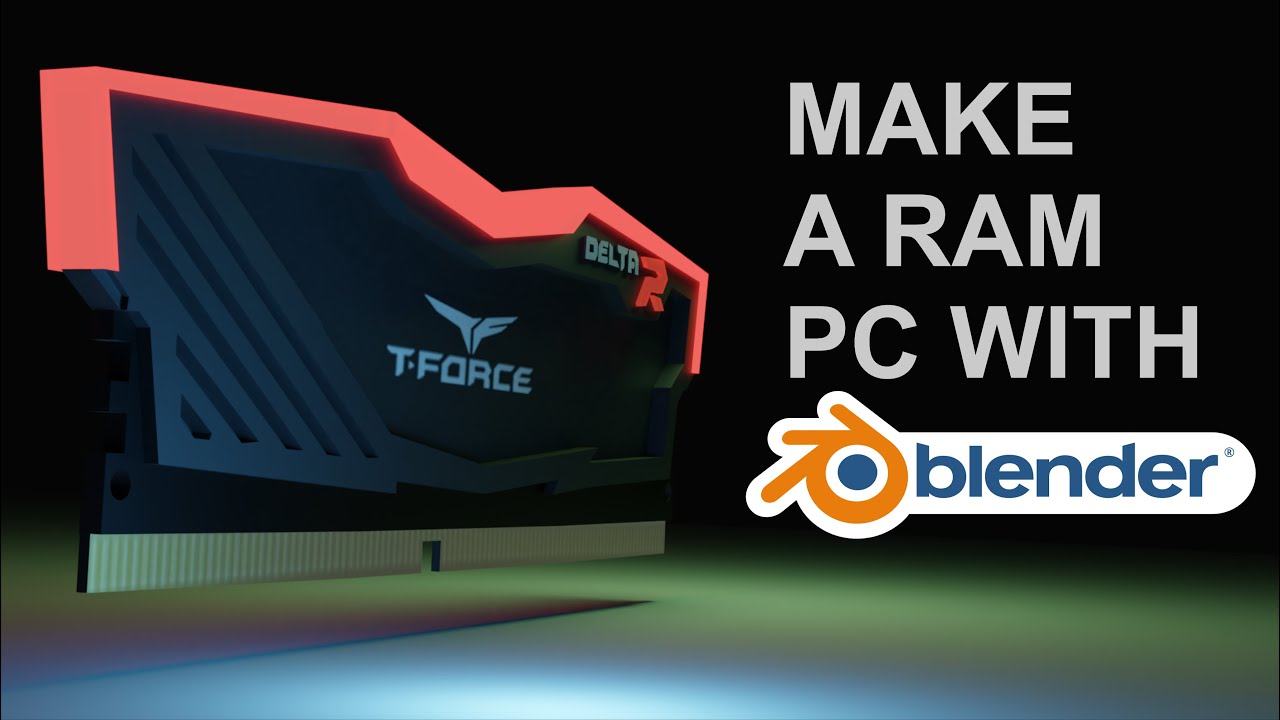 Blender 3D make a RAM PC | Part 1| modelling - YouTube