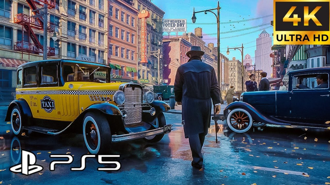 MAFIA DEFINITIVE EDITION Full Game (PS5) [4K ULTRA] # ...