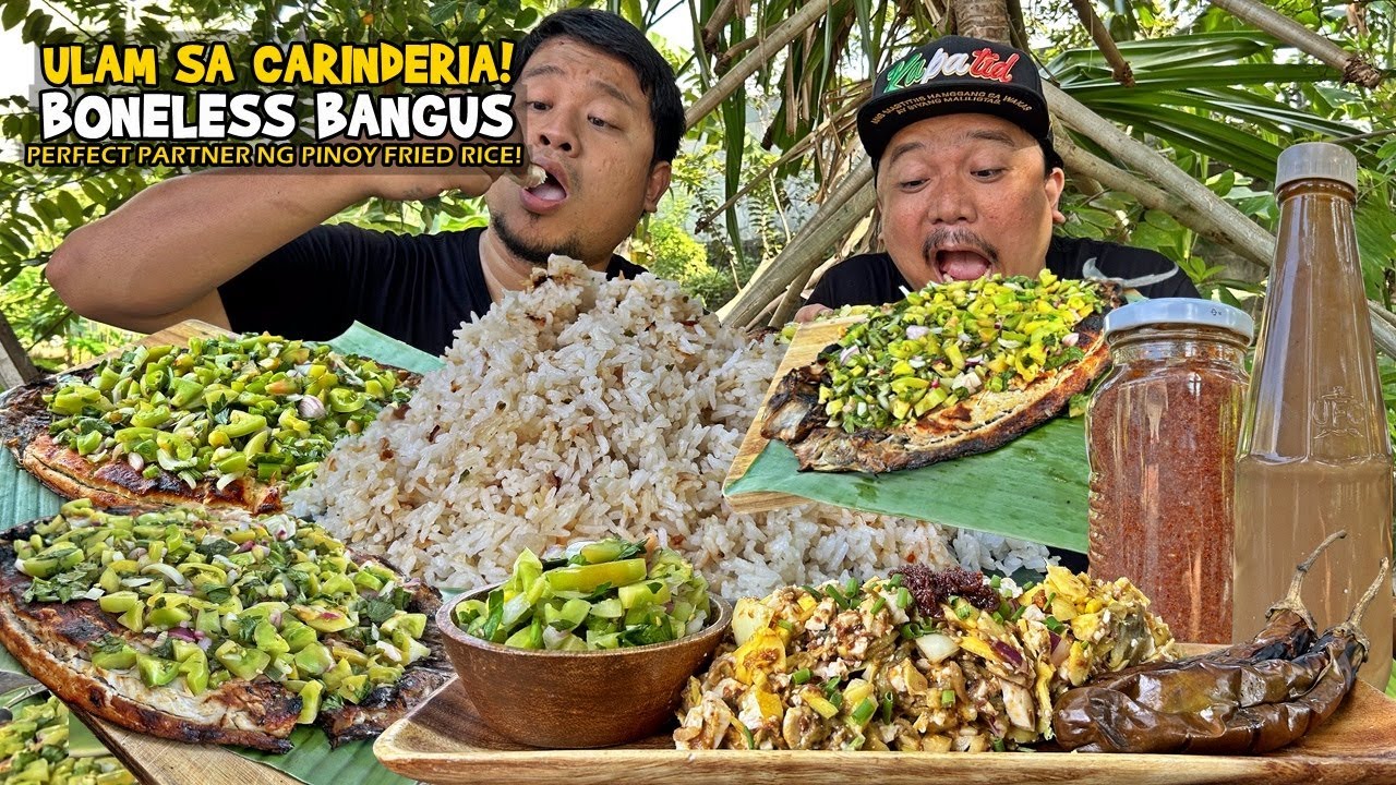 ULAM sa CARINDERIA na "JUMBO Boneless BANGUS na May Toppings!" Subukan ...