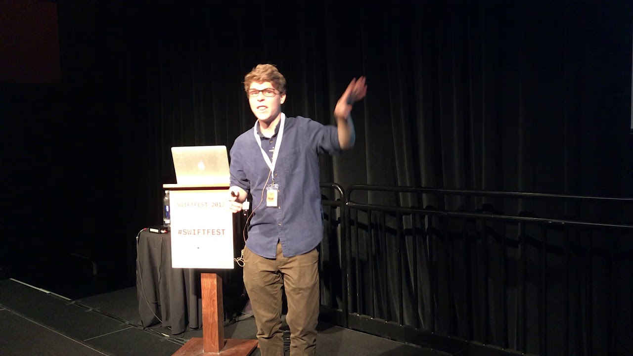 James Graham at SwiftFest after Susan Bennett, voice of Siri - YouTube