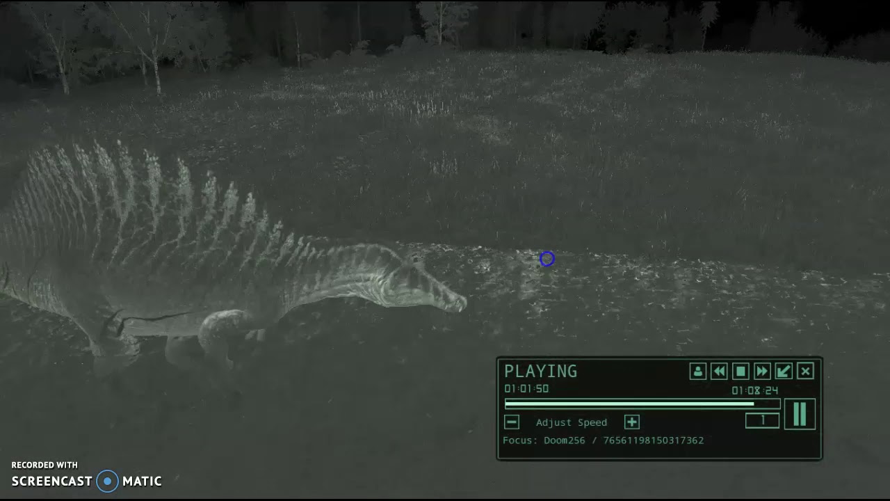 Spino in water - YouTube