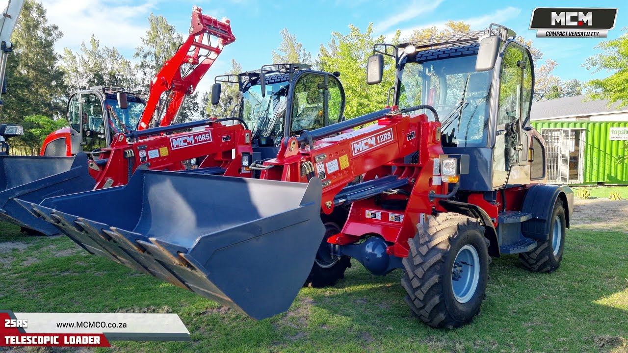 MCM 12RS Telescopic Front End Loader - Walkaround Video - YouTube