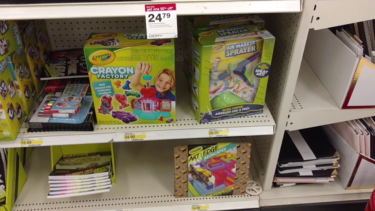 Target: Crayola Deals thru 12/24 - YouTube