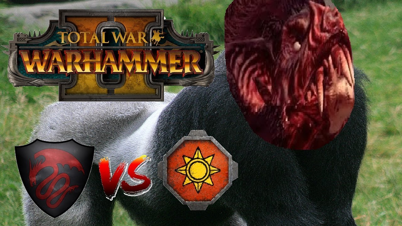 Vampire Counts vs Lizardmen | VARGHULF GORILLA - Total War Warhammer 2 ...