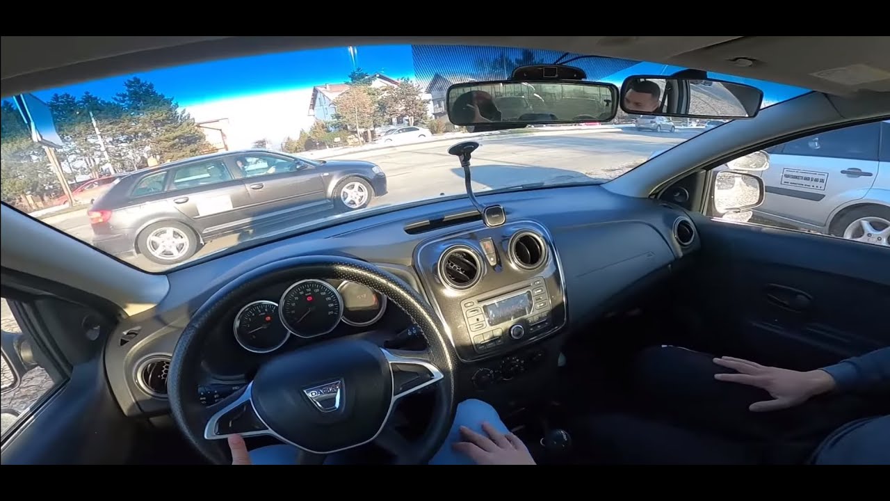 Simulare examen auto cu Razvan Lutu. Mai poate lua PERMISUL ? - YouTube