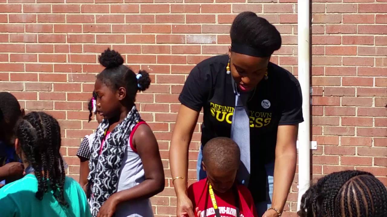 Kids First Initiative Necktie Workshop Flint - YouTube