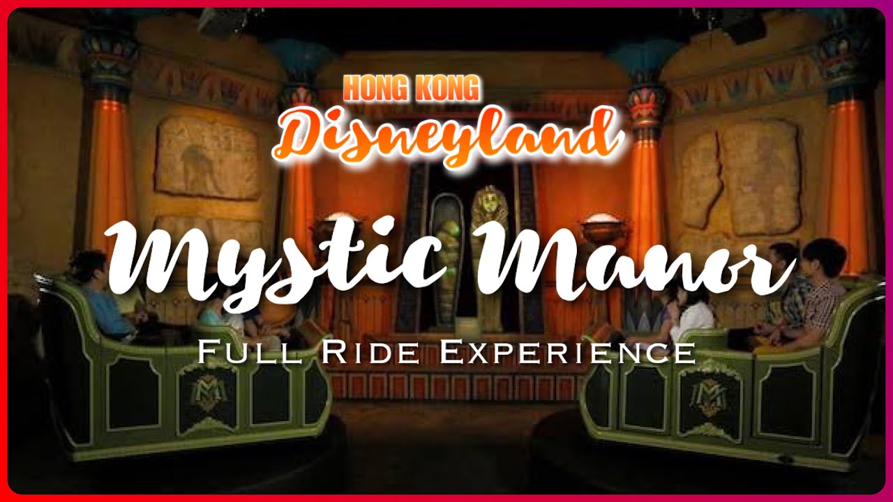 MYSTIC MANOR FULL RIDE POV | HONG KONG DISNEYLAND 2024 - YouTube